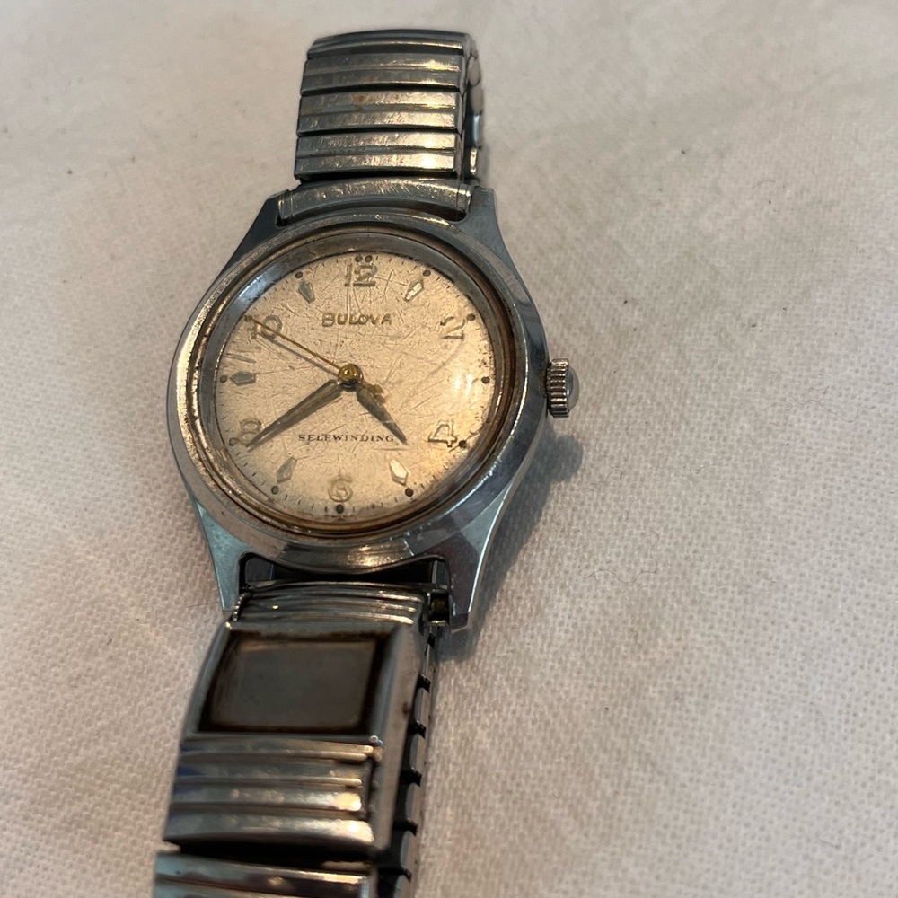 Vintage Bulova Self-Winding Automatic Men’s Watch 195… - Gem